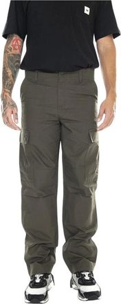 Carhartt Work in Progress Homme, Pantalons, Vert, Taille: W28 L32 Regular Cargo Pant
