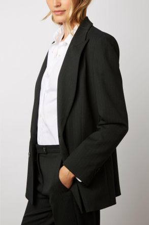 Gerard Darel Blazer crois&eacute; &agrave; rayures - NICOLE - Marine