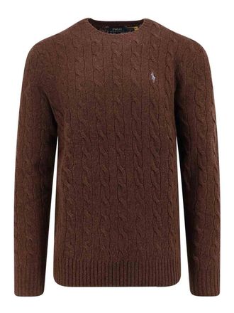 Polo Ralph Lauren Pull Col Bateau - Marron
