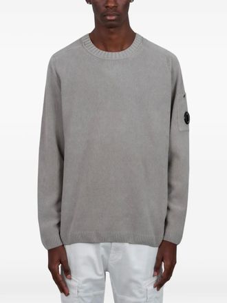 C.P. Company pull &agrave; encolure ronde - Gris