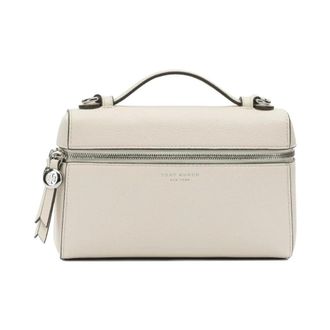 Tory Burch Femme, Sacs, Blanc, Taille: ONE Size Slim Romy Top Handle Bag