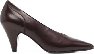 Del Carlo DEL Carlo - Escarpins &agrave; bout pointu Queen - Femme - Chaussures - Rouge - Taille: 41 EU