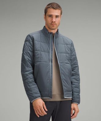 lululemon Veste Route Ready isol&eacute;e et l&eacute;g&egrave;re pour Hommes - Gris - Taille XS