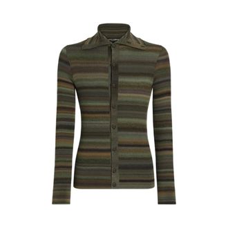 Dolce & Gabbana Homme, Pulls, Multicolore, Taille: L Cardigan en maille