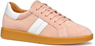 Geox Femme D MELEDA B Basket, Nude/White, 38 EU