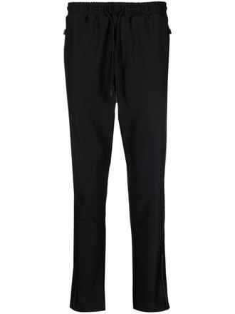 BOSS pantalon de jogging &agrave; d&eacute;tail logo - Noir