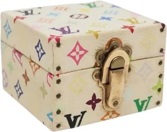Louis Vuitton Bo&icirc;te &agrave; bijoux Pre-owned - Femme - Pre-owned - Blanc - Taille: ONE Size