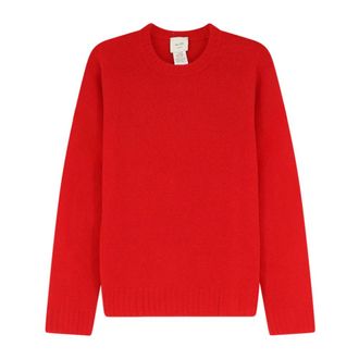 Alysi Rundhals-Pullover - - Knitwear - Damen - Rot - S