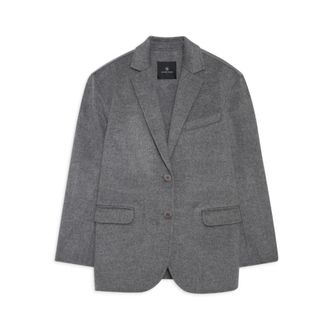 Anine Bing Cashmere Blend Blazer - - Jackets - Damen - Grau - M