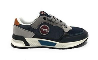 Colmar Scarpe Uomo Sneaker Dalton Cross 080 Pelle/Tessuto blu Navy U23CO05 41
