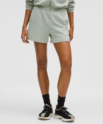 lululemon Short taille hauteSoftstreme de pour Femmes - 10 cm - Vert/Pastel - Taille 12