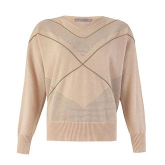 D.exterior Femme, Pulls, Beige, Taille: 38 FR Collection de Pulls &Eacute;l&eacute;gants