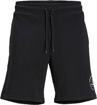 Jack & Jones JACK&JONES PLUS Jpstswift Short de survêtement Sn Noos Pls, Noir, 44 cm Homme
