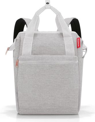 Reisenthel Reisenthel allrounder R Rucksack und Tragetasche in einem Mit Stecklasche für Reisetrolleys, Farbe:sky rose