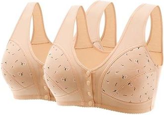 Generic Bustier pour femme - Bretelles r&eacute;glables - Couverture compl&egrave;te - Soutien-gorge confortable sans armatures - Soutien-gorge sans armatures, Blanc., 42