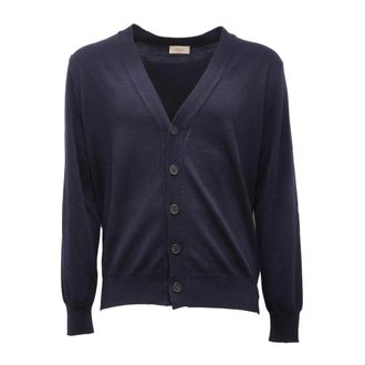 Altea 0554Ap Strickjacke e - - Knitwear - Herren - Blau - 4XL