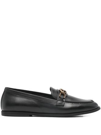 Pinko Naty 05 chain loafers - Noir