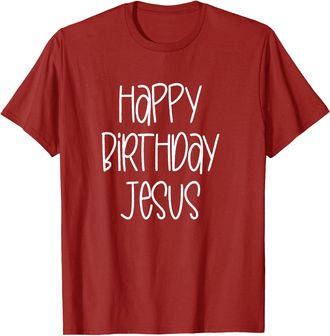 BDAZ Alles Gute zum Geburtstag Jesus Christian Christmas T-Shirt