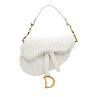 Dior Pre-owned Saddle Schultertasche - - Pre-owned - Damen - Wei&szlig; - ONE SIZE