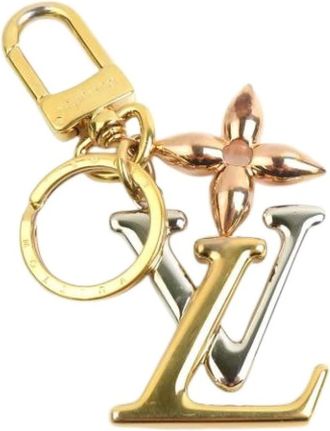 Louis Vuitton unisex, Pre-owned, Multicolore, Taille: ONE Size Porte-cl&eacute;s Or Rose Pre-owned