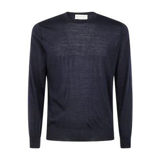 FILIPPO DE LAURENTIIS Rundhals-Strickware - - Knitwear - Herren - Blau - M