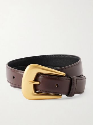 Saint Laurent Folk Lederg&uuml;rtel - Braun