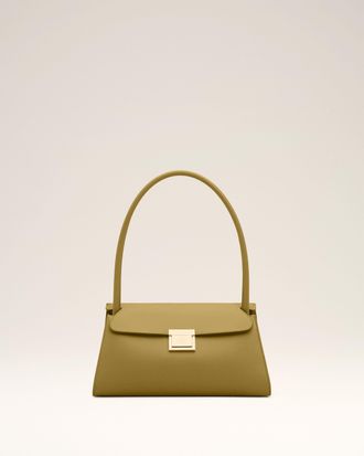 Ami Petit Sac Mimi Vert en Cuir De Veau Matcha - TU - Unisex