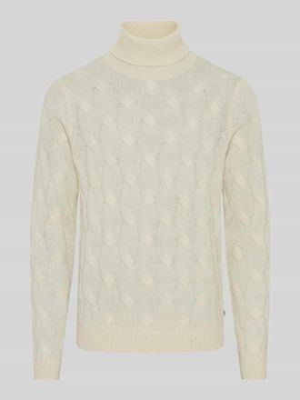 Brax Pullover aus Woll-Cashmere-Mix mit Rollkragen