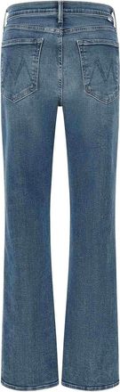 Mother Straight Leg Jeans - Blau