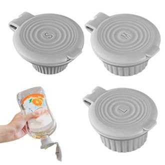 Generic Flaschenablassdeckel - verstellbarer Deckelanschluss, Standbasis nach oben, Leckadapter | Nachfüll-Gerät nachfüllen für ästhetische Toiletten Seife Li