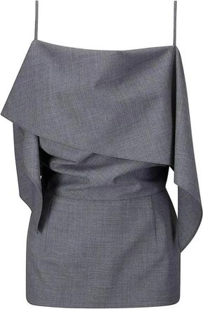 Maison Margiela Femme, Tops, Gris, Taille: 38 FR Sleeveless Top