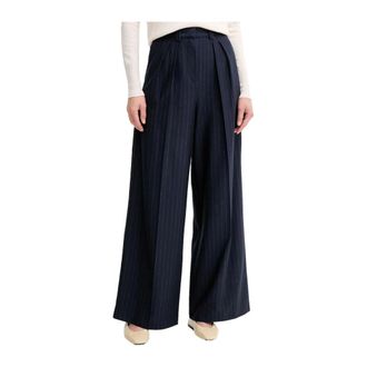 Max Mara Femme, Pantalons, Bleu, Taille: 42 FR Gela Pant