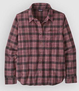 Patagonia Lw Fjord Flannel Hemd berry fig