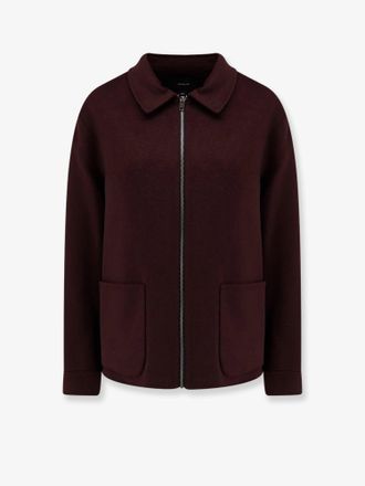 Vince Boiled wool jacket with zip - VINCE. - gender_Man