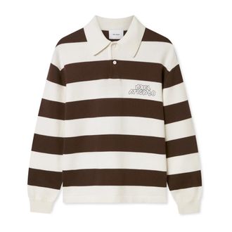 Axel Arigato Rey Polo Pullover - - Tops - Herren - Braun - L