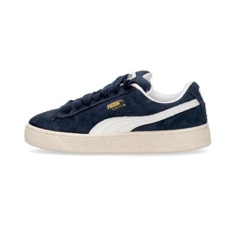 Puma Suede Hairy Club Niedriger Schuh - - Shoes - Herren - Blau - 40 EU