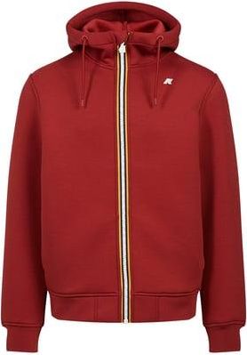 K-Way Sweat droit &agrave; capuche