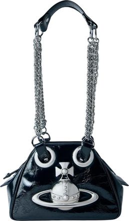 Vivienne Westwood Sac bandouli&egrave;re Archive Orb Chain - Femme - Sacs - Noir - Taille: ONE Size