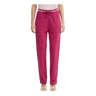 Liu Jo Interlock Drawstring Track Pants - - Trousers - Damen - Rosa - XS