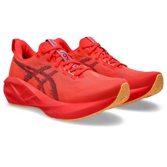 Asics Herren Novablast 5 Sneaker, Flash Red Edo Purple, 46 EU