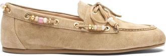 Stuart Weitzman Femme, Chaussures, Beige, Taille: 37 1/2 EU Majorca Tinsley Mule