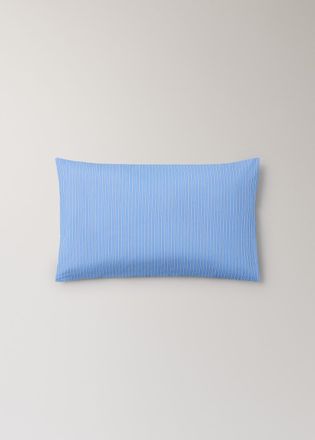 Mango Taie doreiller berceau percale rayures chemise bleu - Home - 30x50cm - MANGO HOME