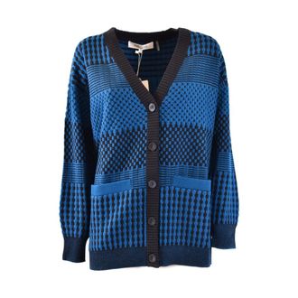 Diane Von F&uuml;rstenberg Stilvolle Pullover f&uuml;r jeden Anlass - - Knitwear - Damen - Blau - M