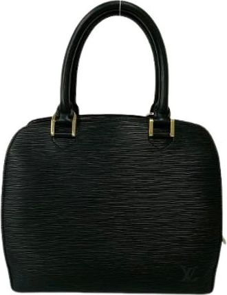 Louis Vuitton Sac &agrave; main Pont Neuf en cuir Epi Pre-owned - Femme - Pre-owned - Noir - Taille: ONE Size