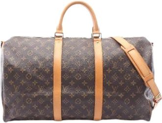 Louis Vuitton unisex, Pre-owned, Brun, Taille: ONE Size Keepall Bandouliere Monogram Boston Bag Pre-owned
