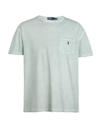 Ralph Lauren CLASSIC FIT COTTON-LINEN POCKET T-SHIRT