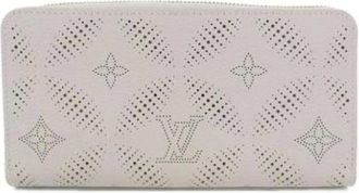 Louis Vuitton Portefeuille long (bi-pli) Pre-owned - Femme - Pre-owned - Gris - Taille: ONE Size