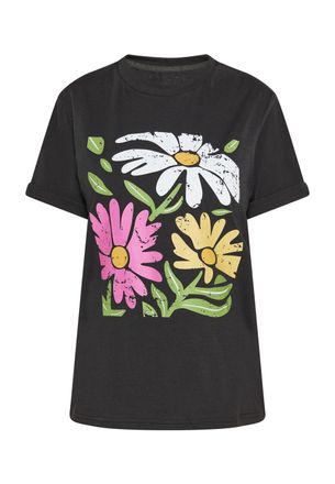 Usha T-Shirt Frauen Schwarz