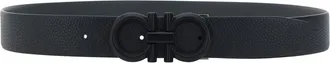 Ferragamo Gancini Belt - Black