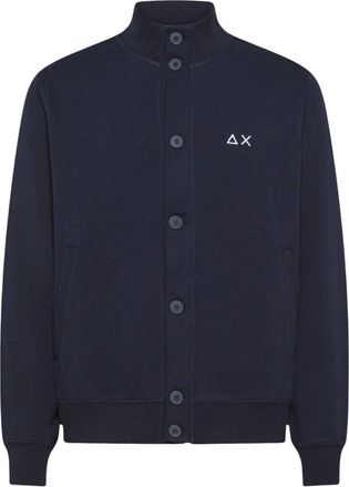 Sun 68 SweaT-shirt - Homme - Sweatshirts et sweats &agrave; capuche - Bleu - Taille: XL